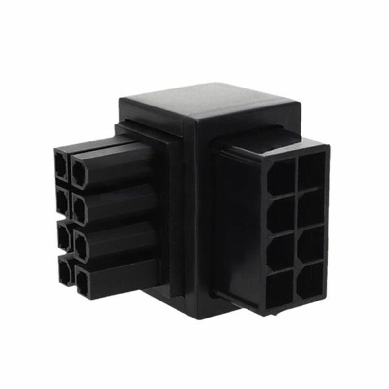 Графическая карта питания 90 градусов поворот разъем 8pin-черный