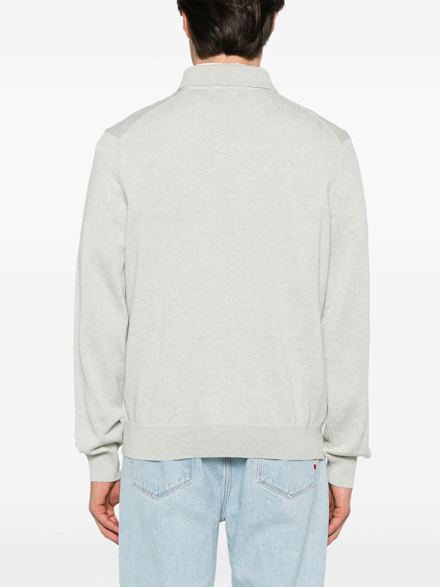 Рубашка Maison Kitsune Bold Fox Head, размер 52, grey — фото 1