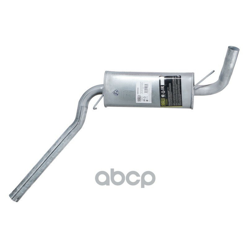 Глушитель для а/м Audi 80 (86-) 1.8i/2.0i доп. (резонатор) (алюм. стал Trialli арт. EAM0218