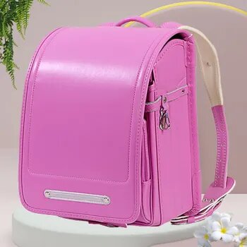 Pюкзак школьный для детская, кожаный, японский стиль