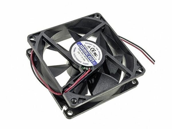 Вентилятор JAMICON JF0825B2H, 80 х 80 х 25 мм,24 В, DC, 0.13 А, 3.12 Вт, качения, 3000об/мин
