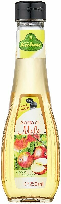 Уксус KUHNE 5% яблочный /стекло/ 250г