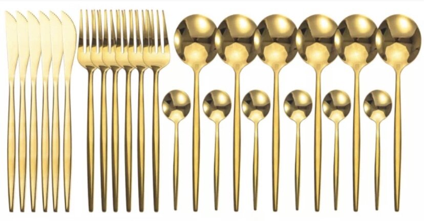 Набор столовых приборов 24 шт