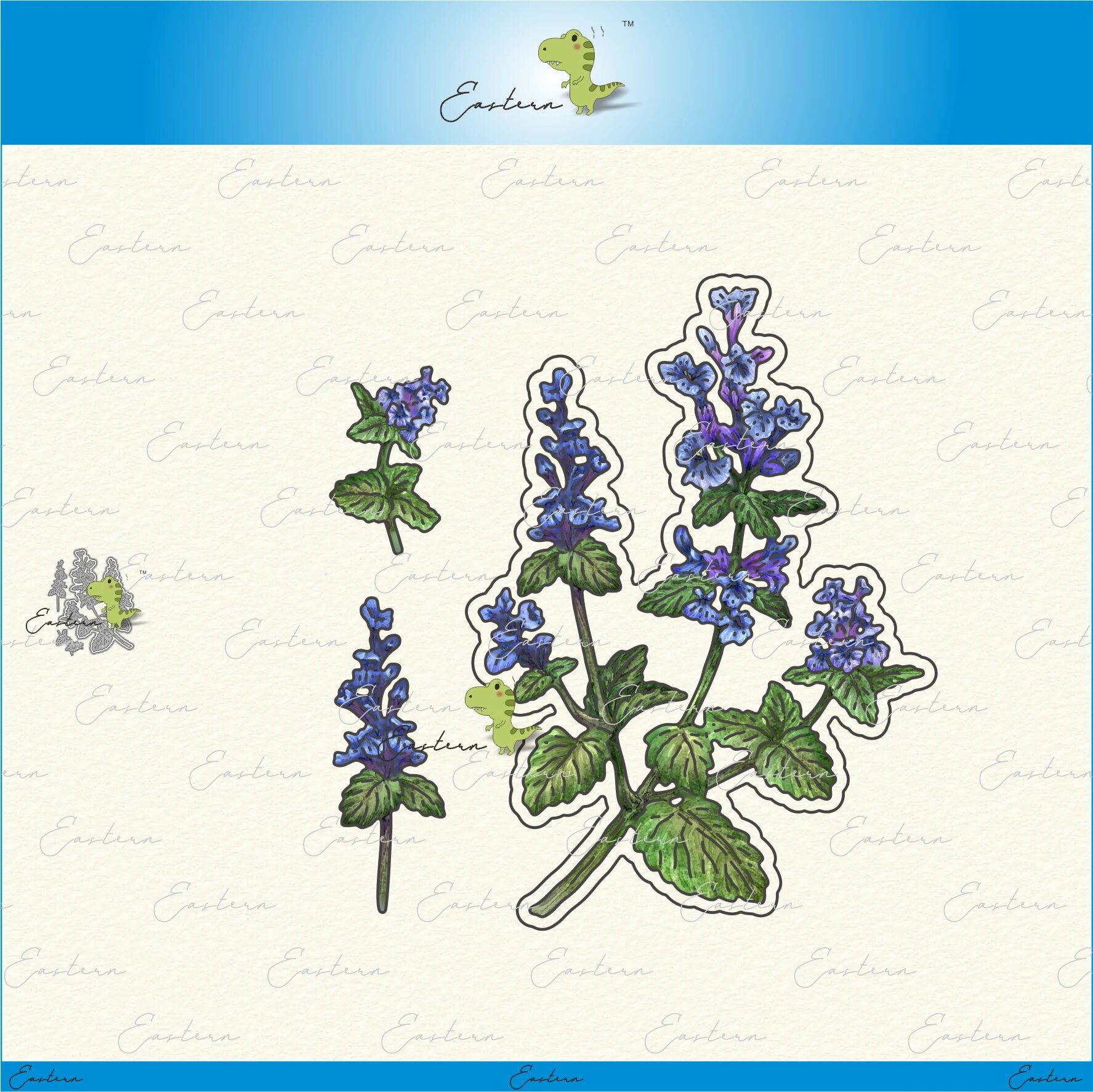 Металлические штампы для скрапбукинга, цвет: Matching color paper