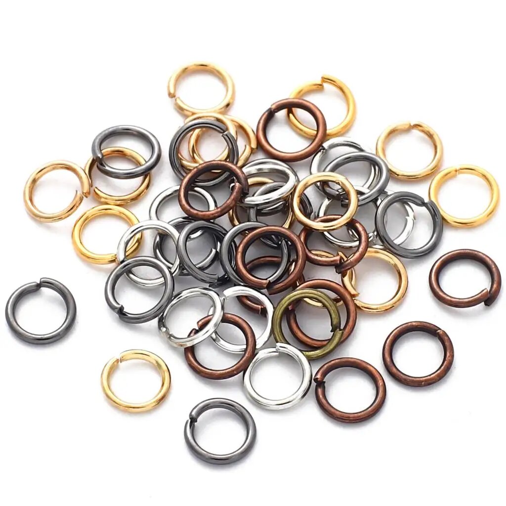Соединительные кольца Jump Rings, цвет MX, 3-10 мм