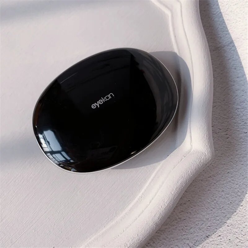 Чехол для контактных линз с зеркалом черный