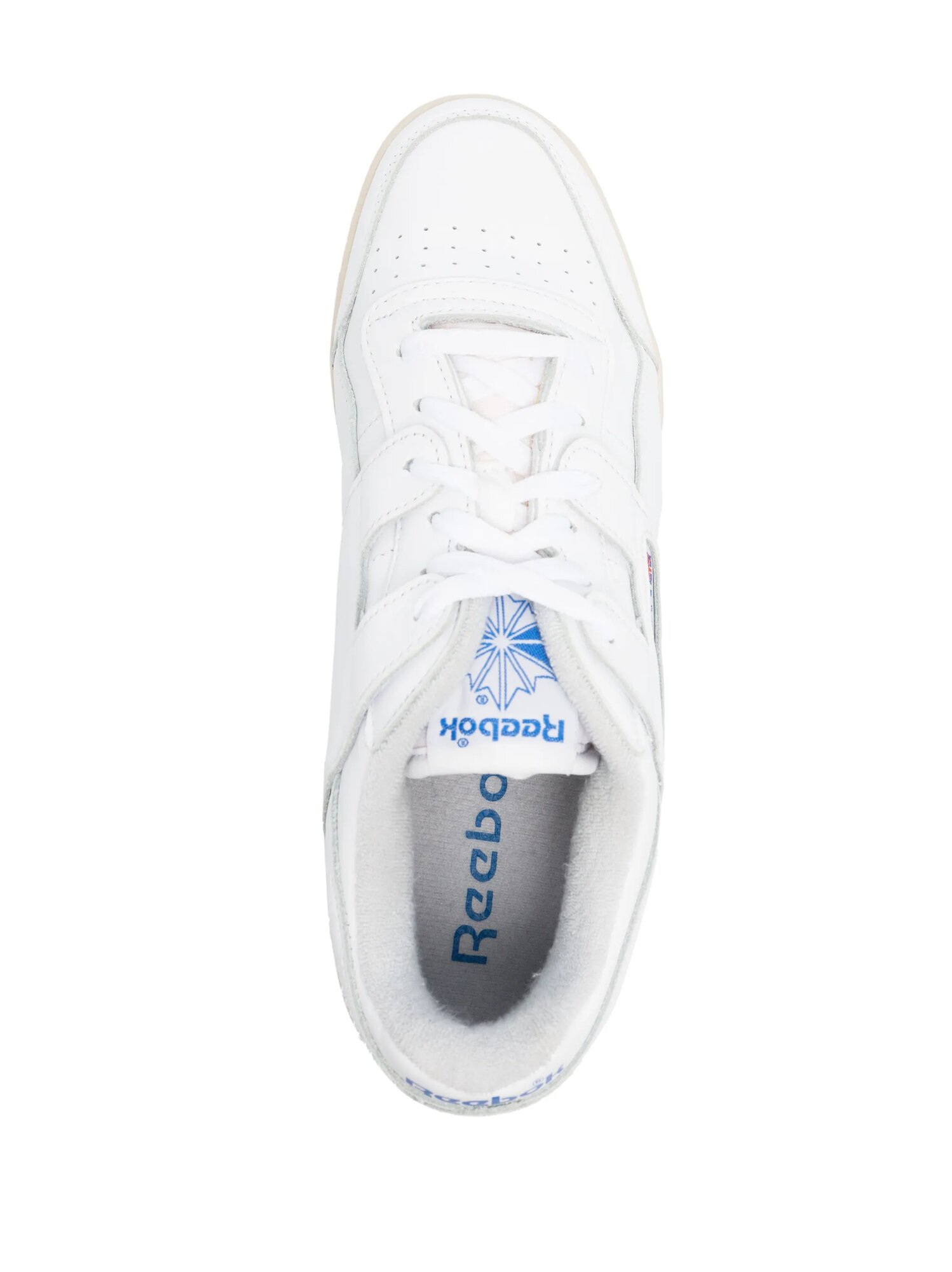 Кроссовки Reebok Workout Plus, размер 8 US, белый — фото 1