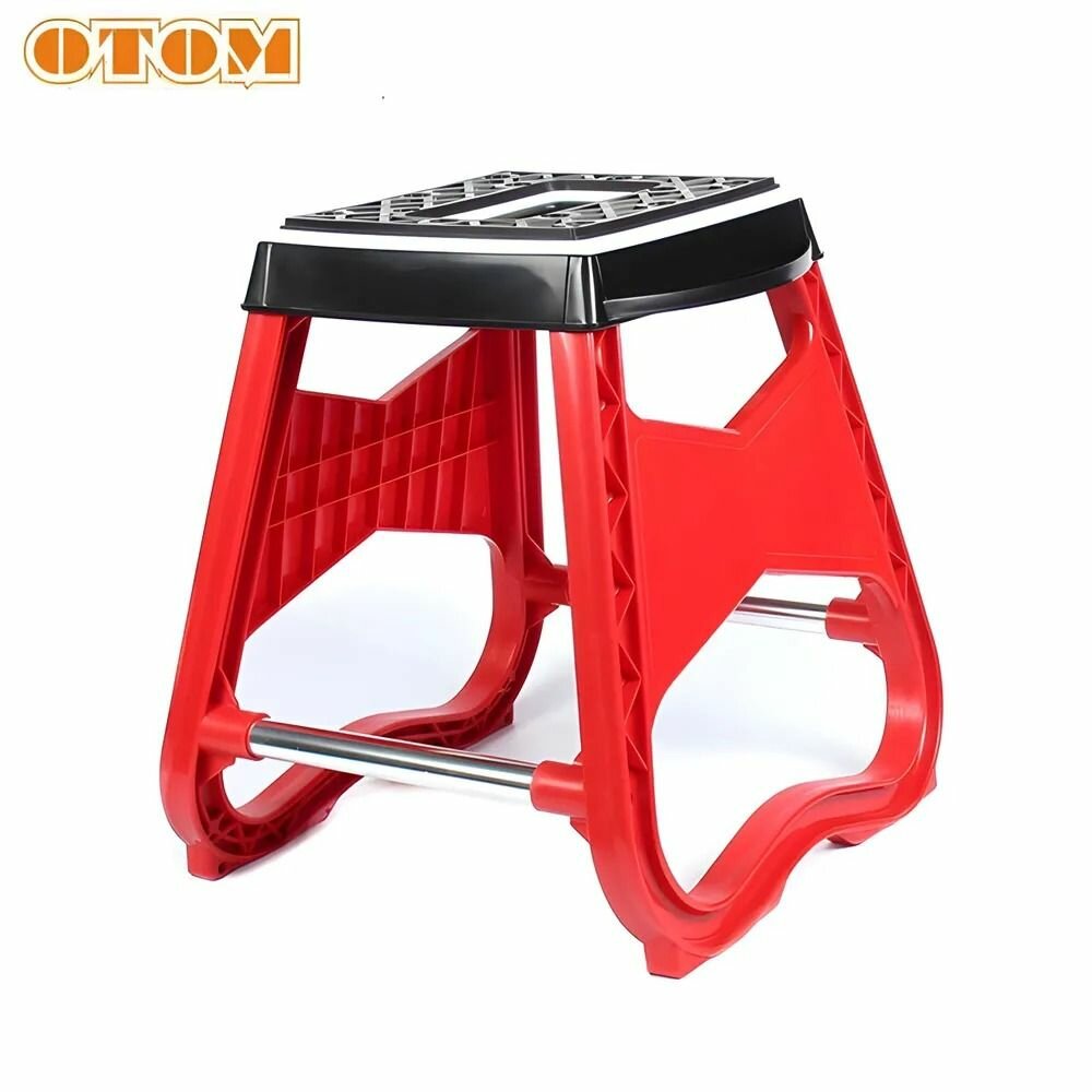 Подставка под кроссовый/эндуро мотоцикл, красная.