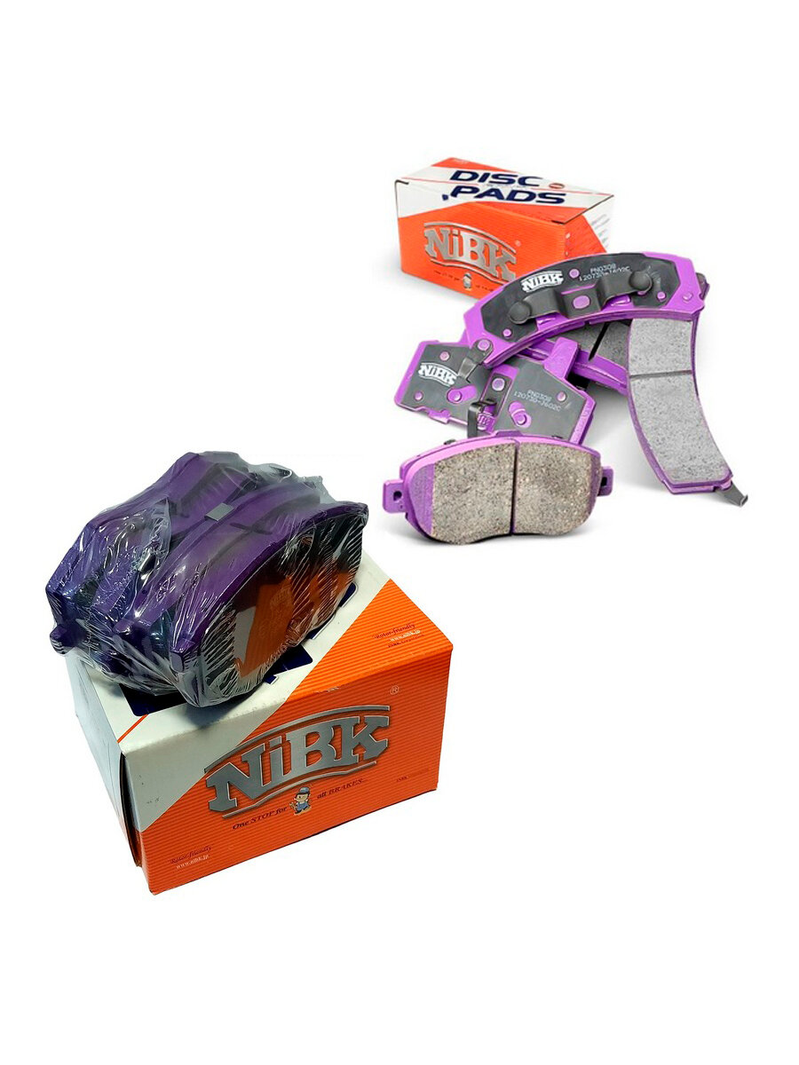 Колодки тормозные дисковые передние для а/м KIA Stinger, NiBK PN6124
