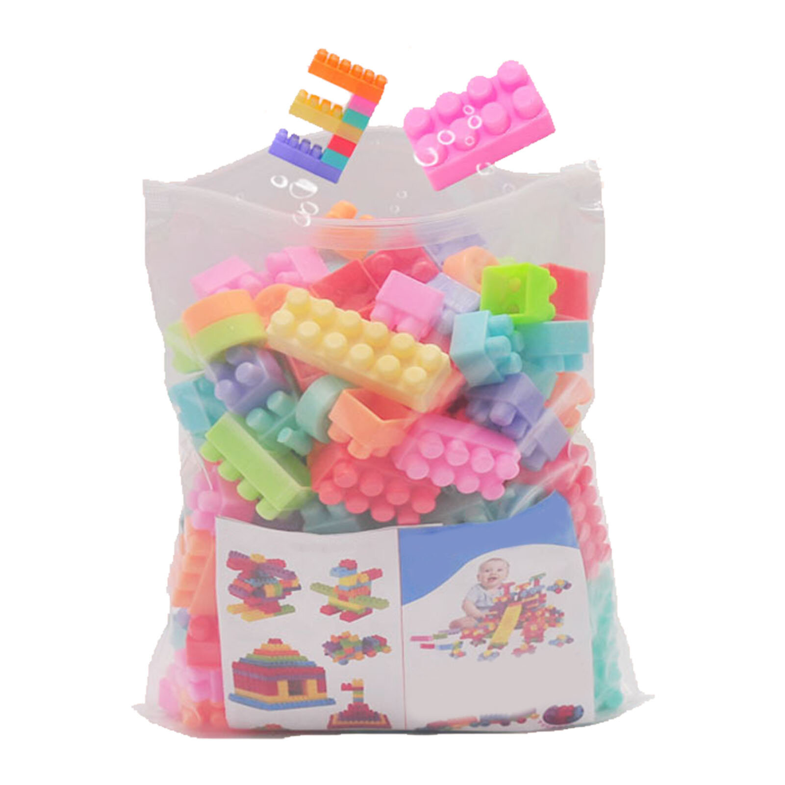 Образовательные строительные блоки для детей, Sensory Assembly Blocks Kit, Type 1, Детские строительные блоки игрушки, образовательный набор просветления