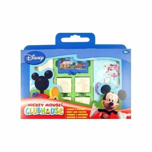 Набор штампов Стрекоза Клуб Микки-Мауса. В портфельчике