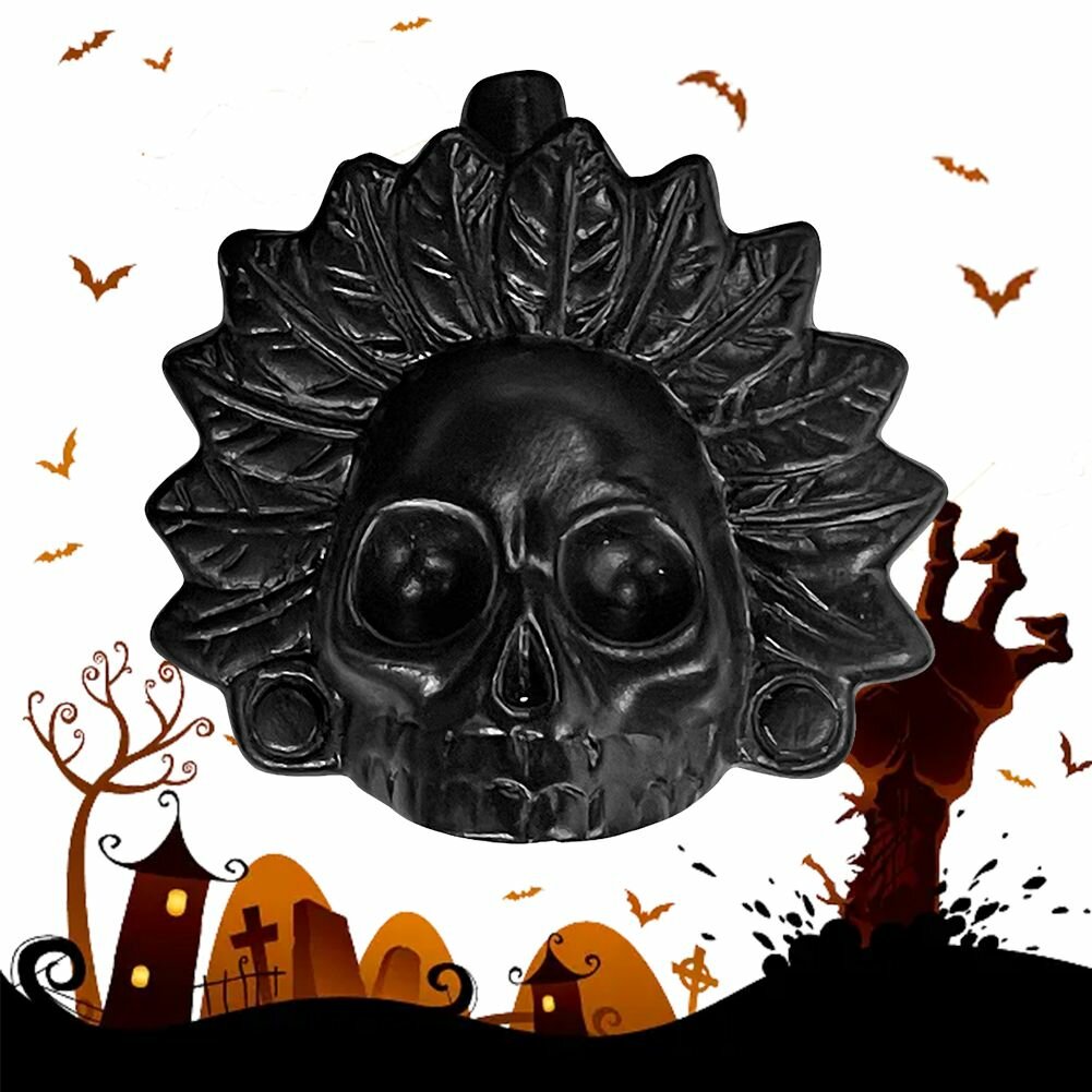 Ацтекский свисток, странный череп окарины, новая игрушка ужасов на Хэллоуин, с сумкой для хранения