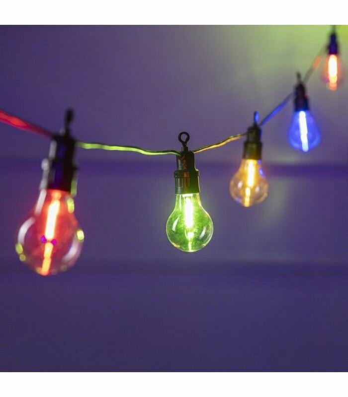 Белт-лайт, длина 5 метров. Цоколь Е27, цвет свечения RGB (мультицвет) соединяемая. IP65