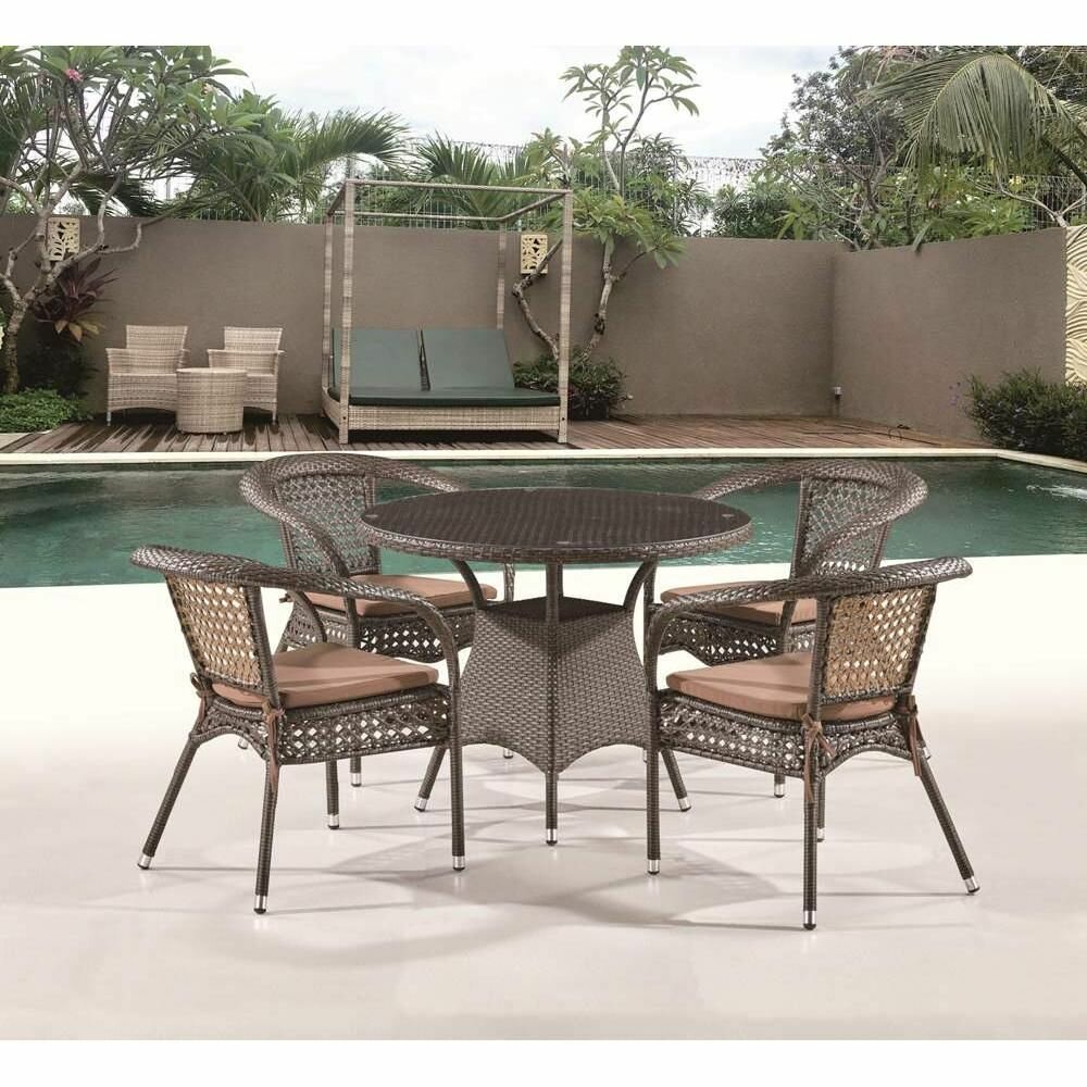 Комплект мебели Лион-1AT220CT/Y32A-W53 Brown (Afina Garden)