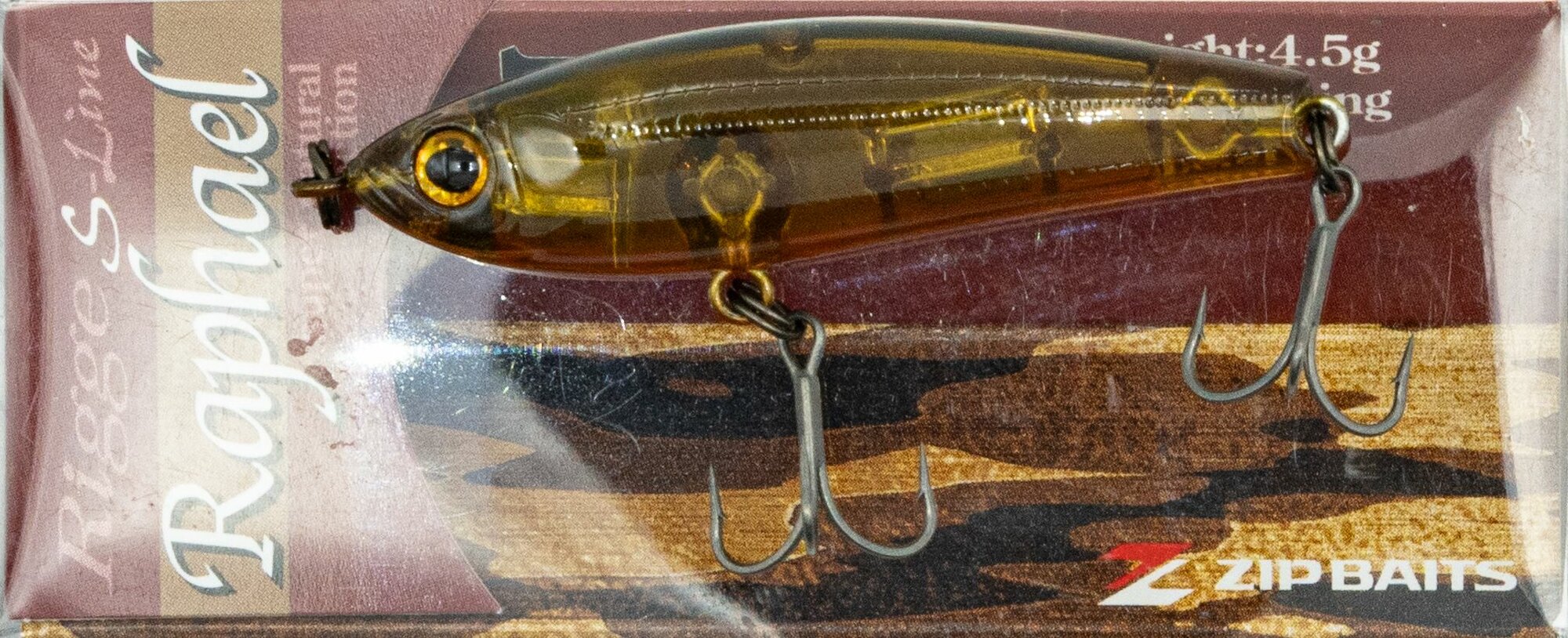 Воблер рыболовный ZipBaits Rigge Raphael 45S, 4.5 гр, цвет 014