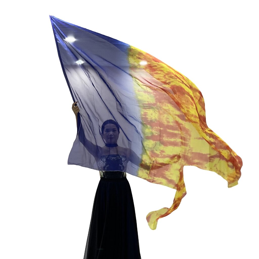 Хвалите флаг из шифоновой марли