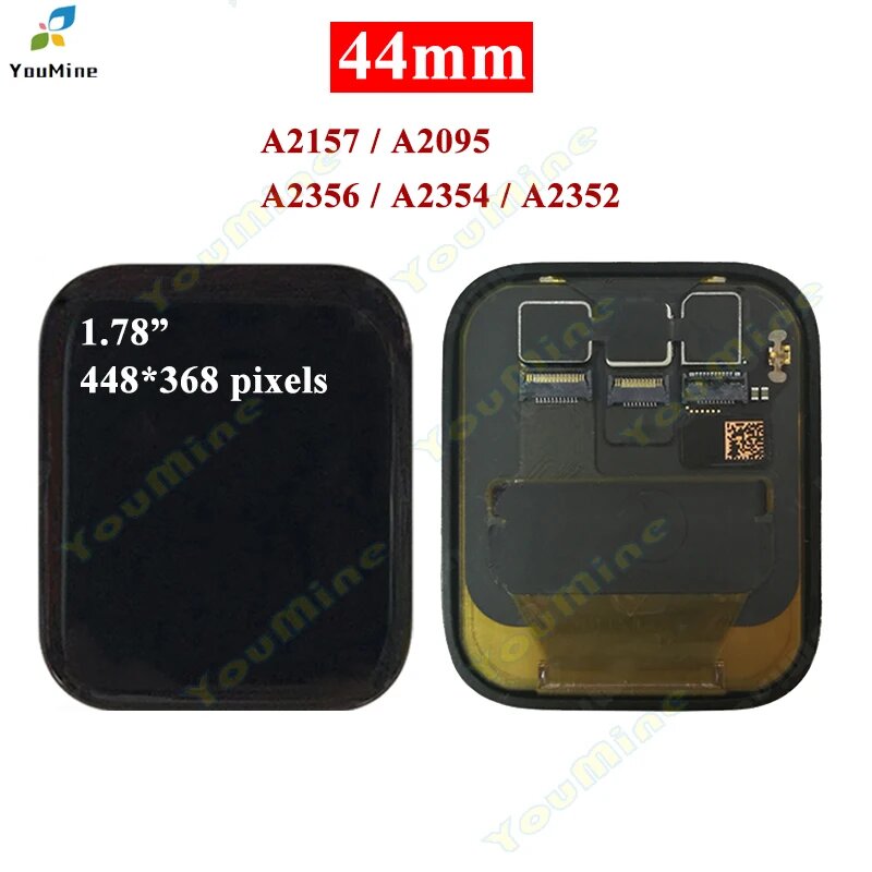 Для Apple Watch Series 5 ЖК-дисплей сенсорный экран дигитайзер 40 мм/44 мм Pantalla Замена для Apple watch se LCD 44mm