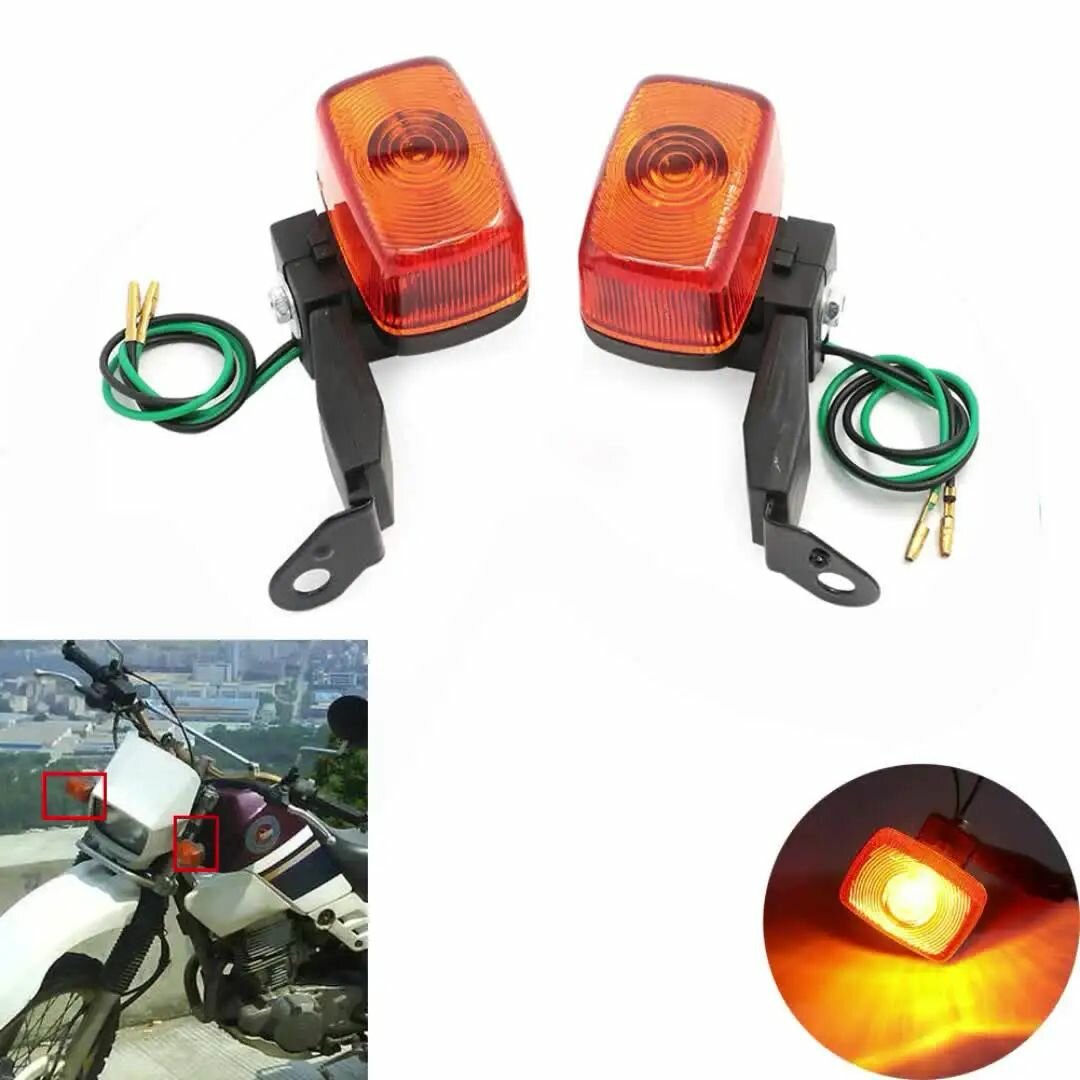 Поворотники для мотоцикла Yamaha TTR 250, Kawasaki KLX 250, Honda XR 250