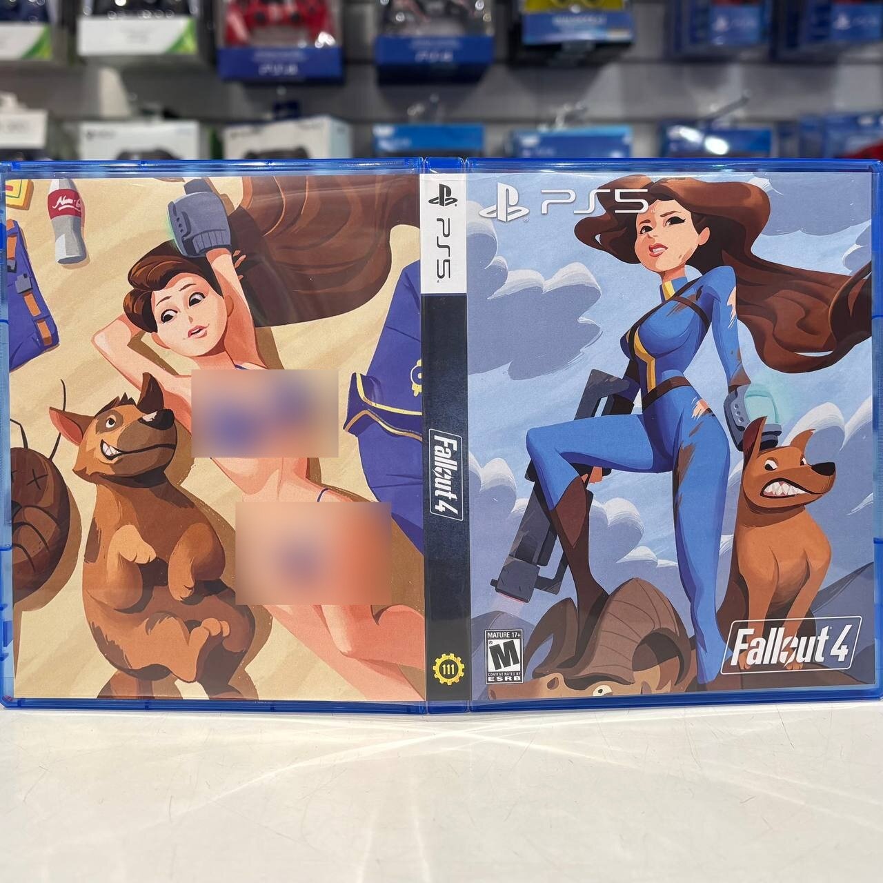 Игра "Fallout 4" PS5 - Кастомная обложка для диска №9