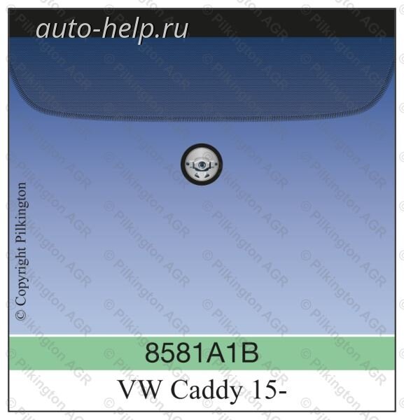 FYG VOLKSWAGEN Лобовое VIN Молдинг solar