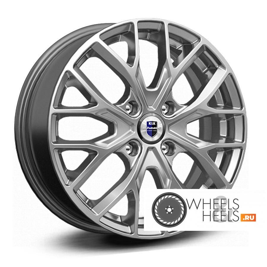 КиК Лилиом 16x6 4x114.3 et40 dia67.1 Антрацитовый