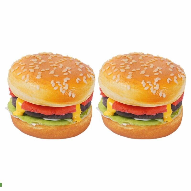 Реквизит для фотографии хлеба, пресс для гриля, модели фальшивых гамбургеров, симуляция гамбургера