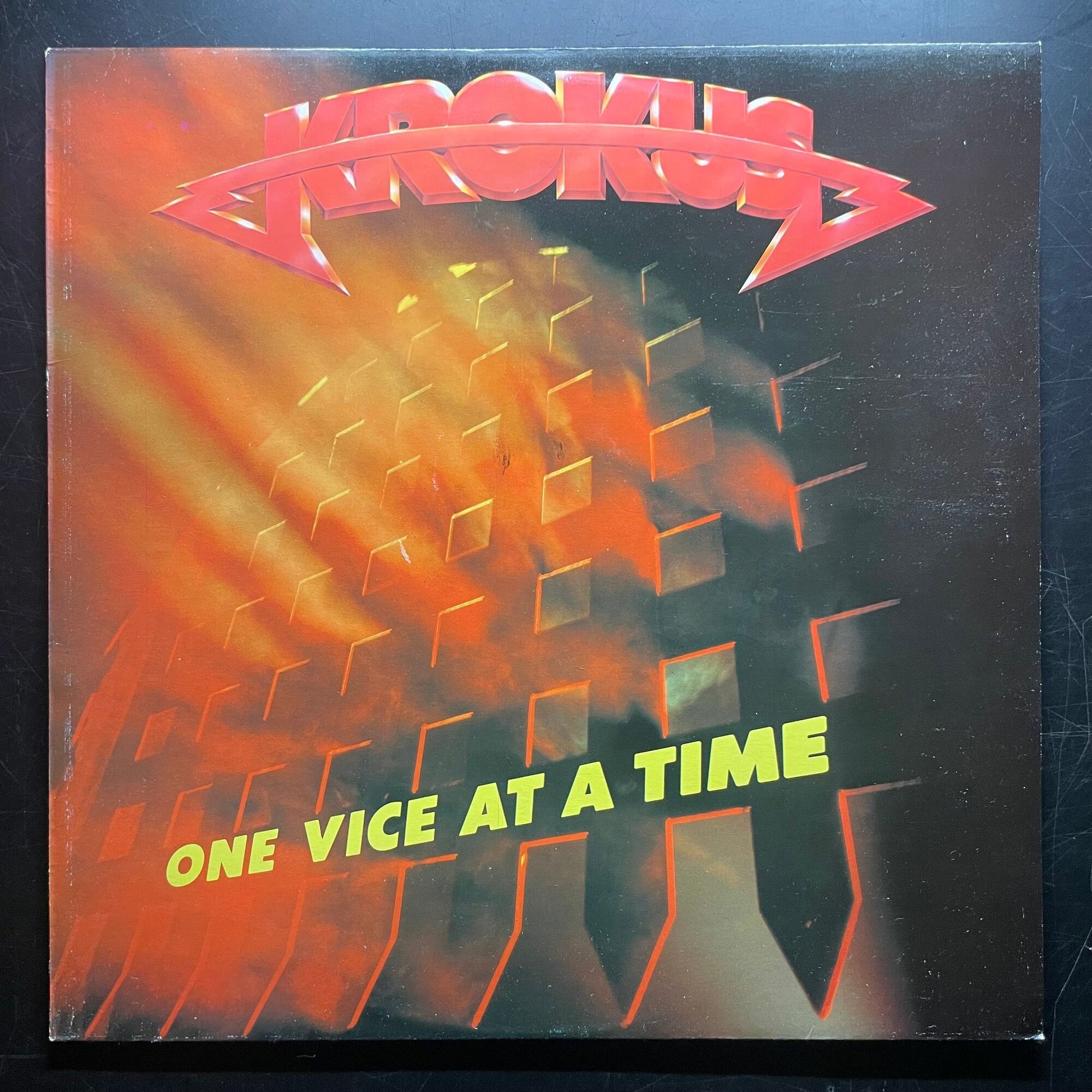 Виниловая пластинка Krokus One Vice At A Time (Голландия 1982г.)