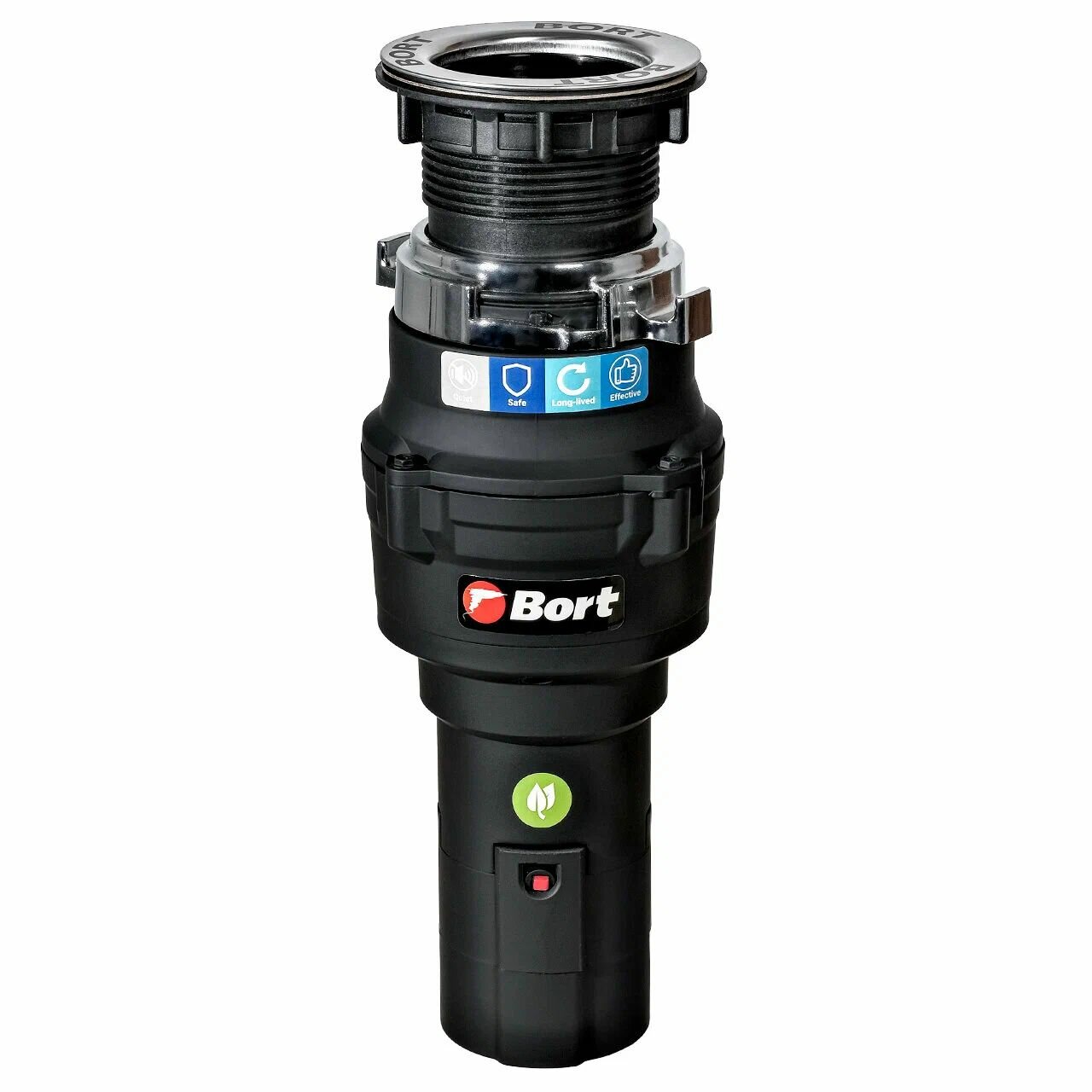 Измельчитель пищевых отходов "Bort Caiman", подключение к кухонной мойке, скорость 3,2 кг/мин