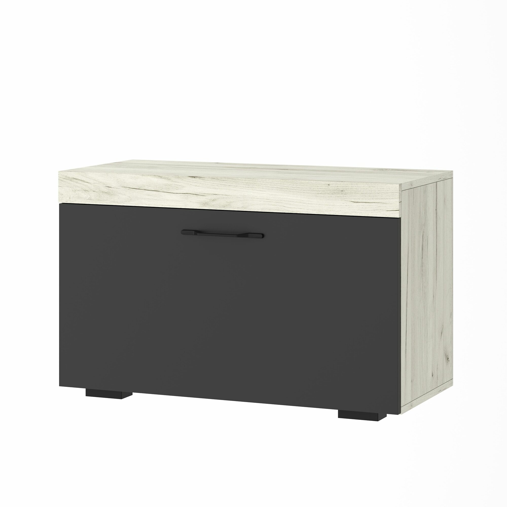 Соната Обувница ОС-800 Крафт белый-Антрацит (Памир)