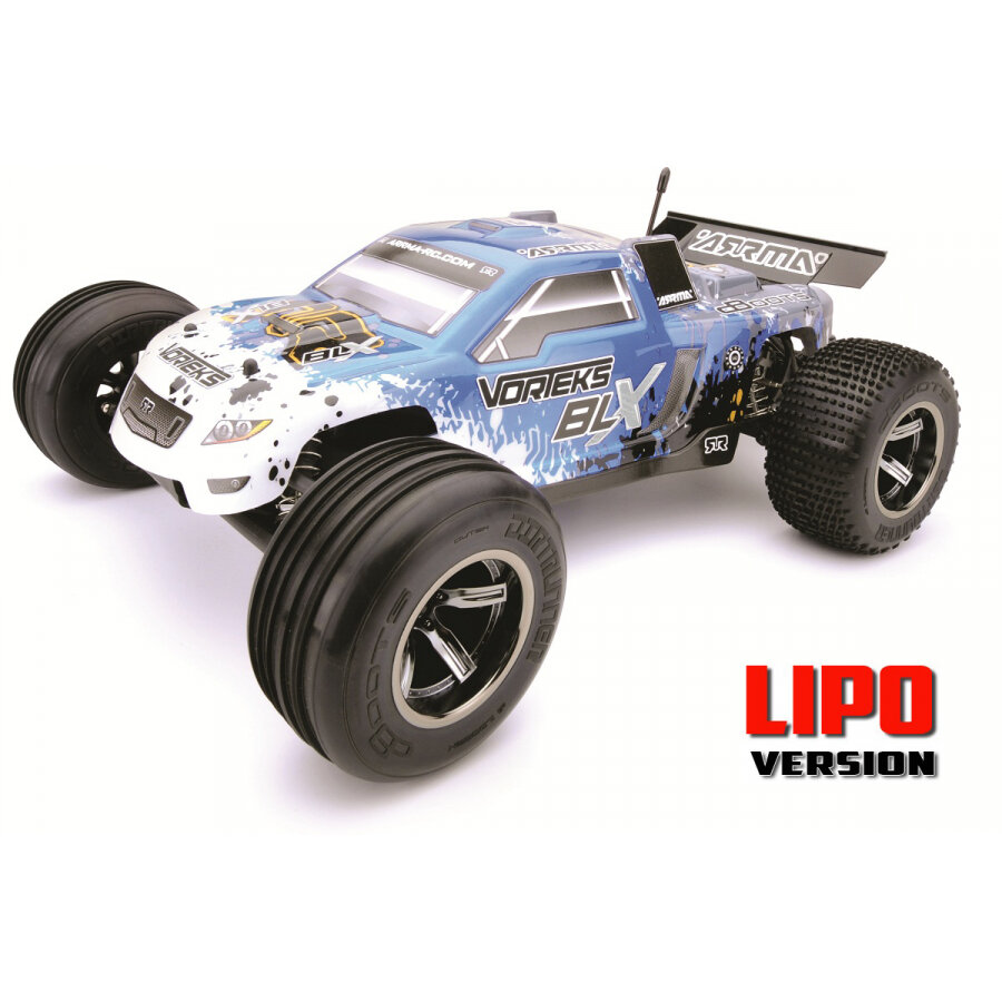 ARRMA Vorteks BLX 2WD 1/10 (синий) радиоуправляемый трак