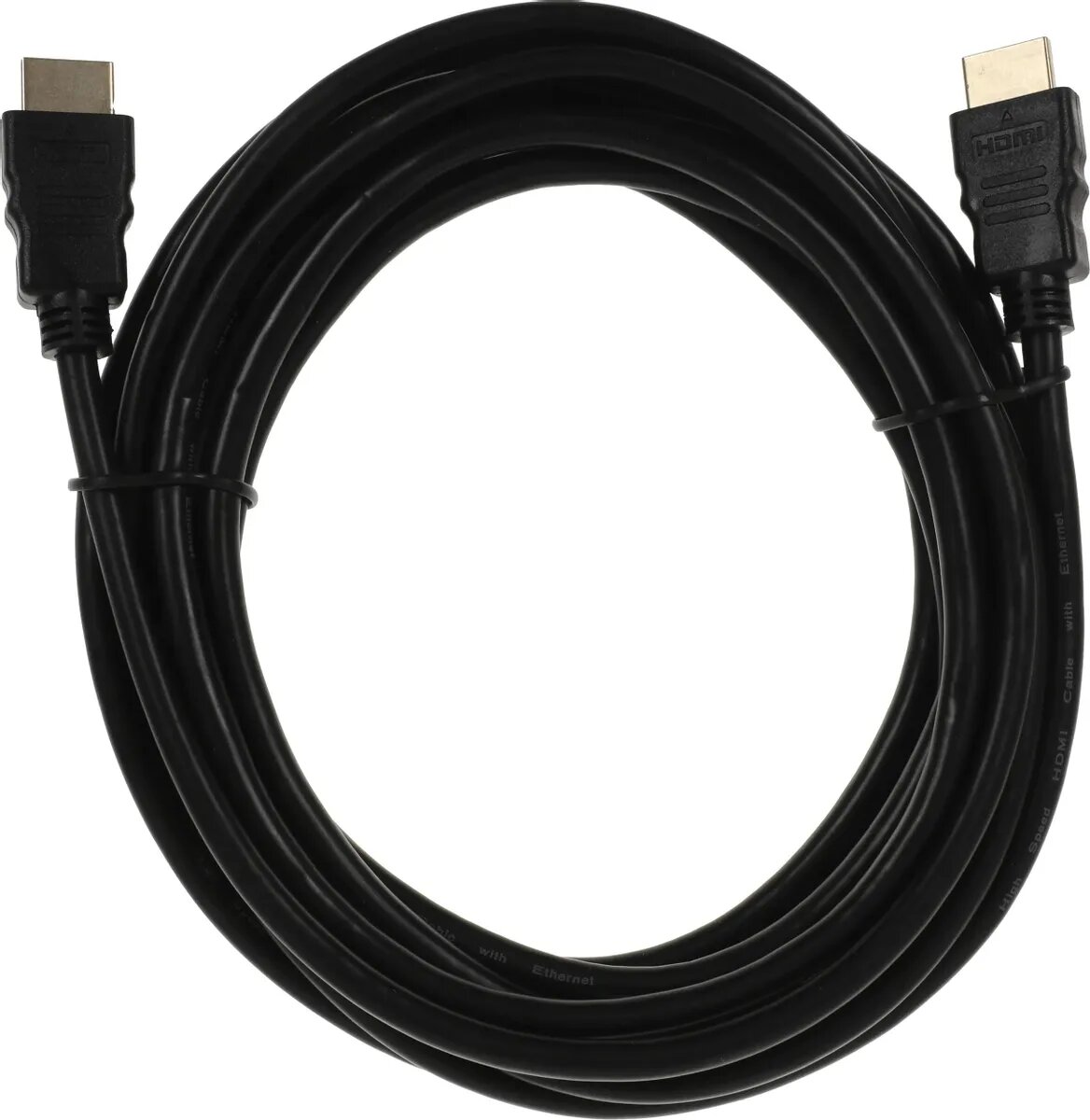 Кабель HDMI 5.0м Telecom Ver.1.4 Black jack ферритовые кольца позолоченные контакты CG511D/794334,