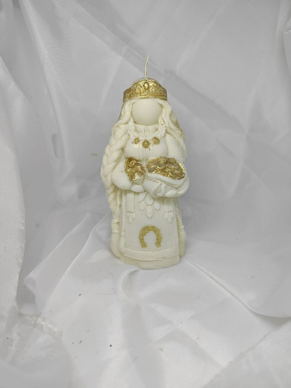 Берегиня Свеча "Денежная удача" сила изобилия, достатка и процветания