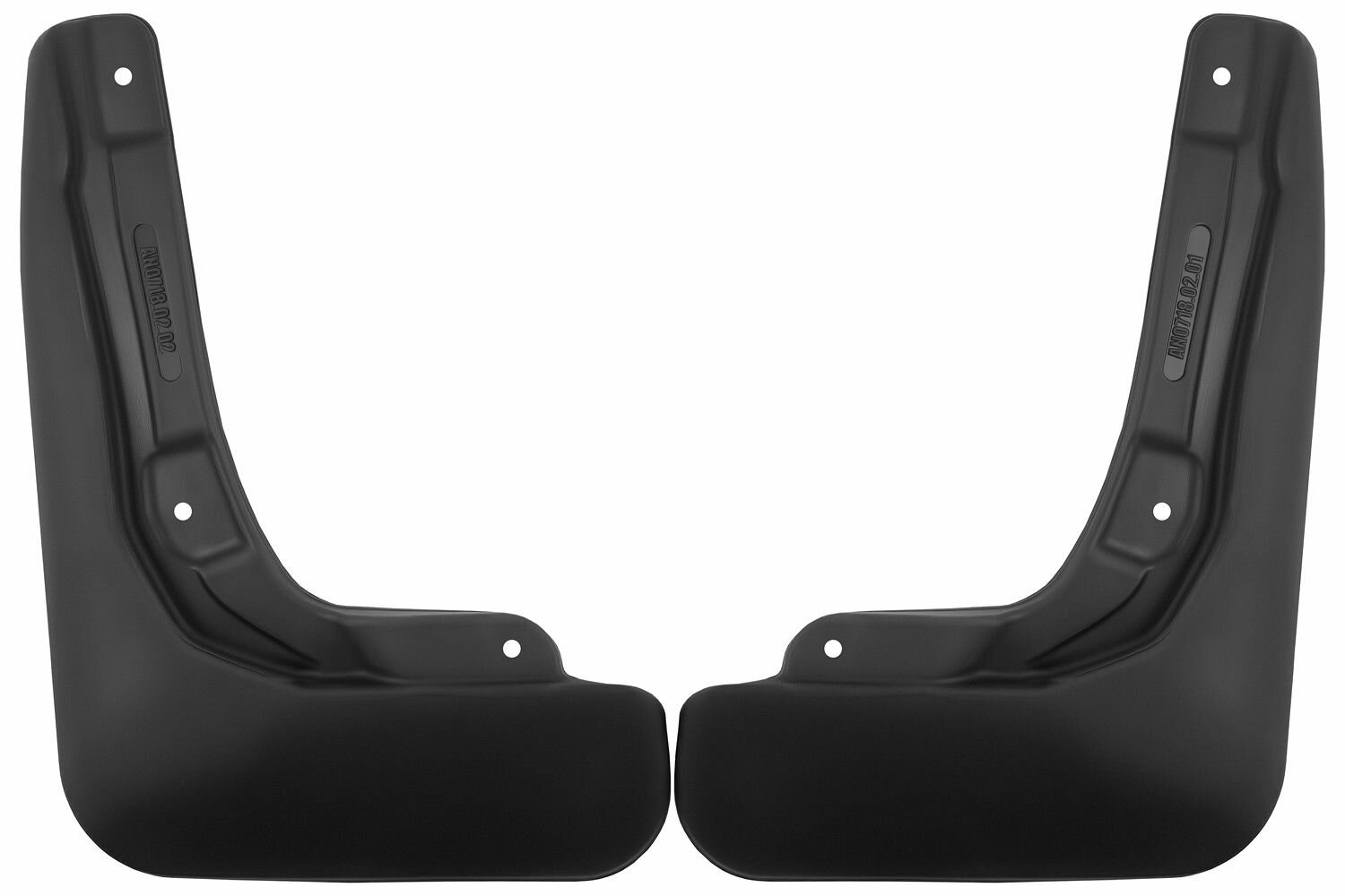 Брызговики задние HAVAL H5, 2024 -, 2 шт.(optimum) в пакете, Хавал Н5