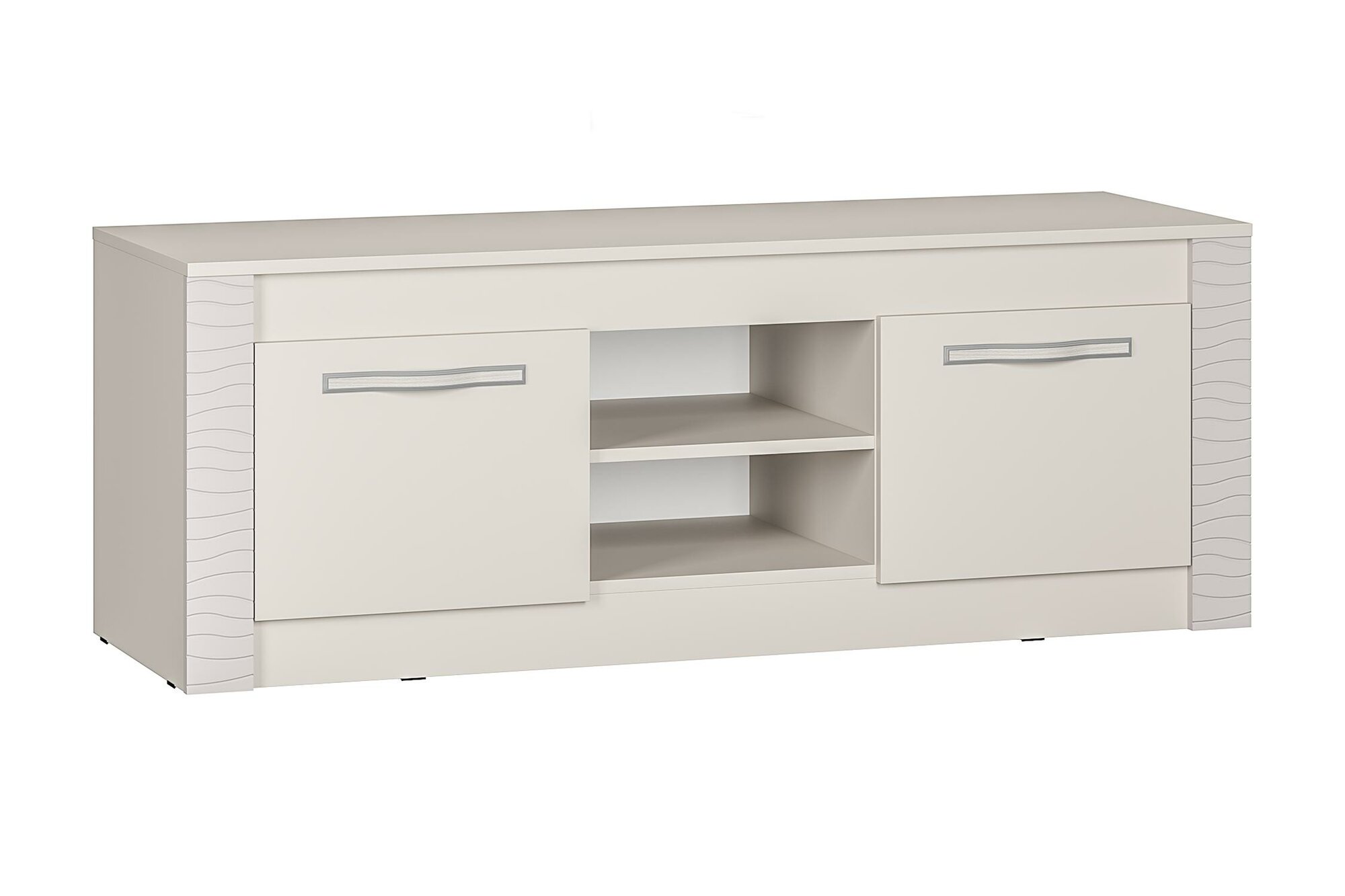 Тумба под телевизор напольная Нонтон Монако, кашемир, 136x46x50 см