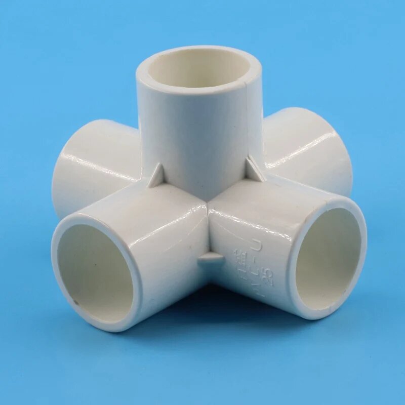 PVC фитинги для труб 20/25/32 мм 5Pc, 32mm, 5 Way