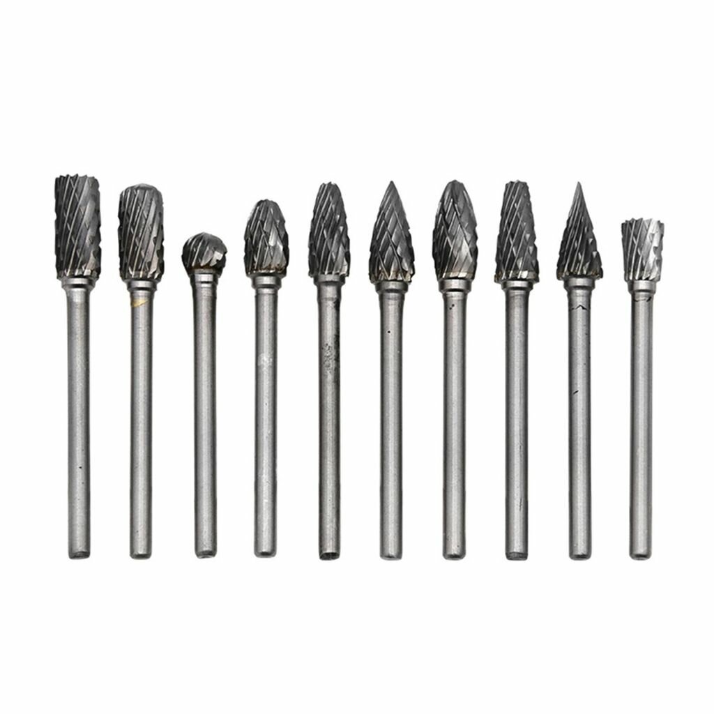 Набор стальных фрез из сплава для обработки металла и дерева