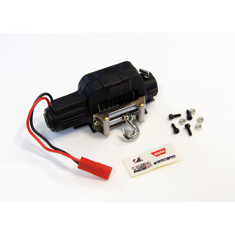 Лебедка для радиоуправляемых автомобилей, компактная и мощная