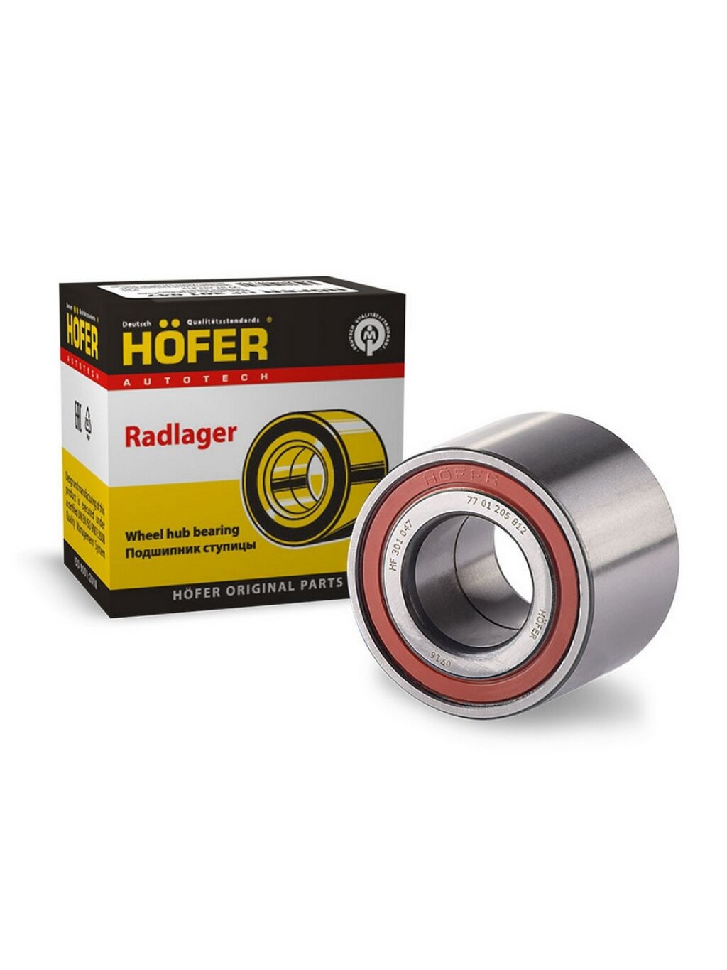 Подшипник ступицы для а/м Lada Largus, Renault Logan задней HOFER