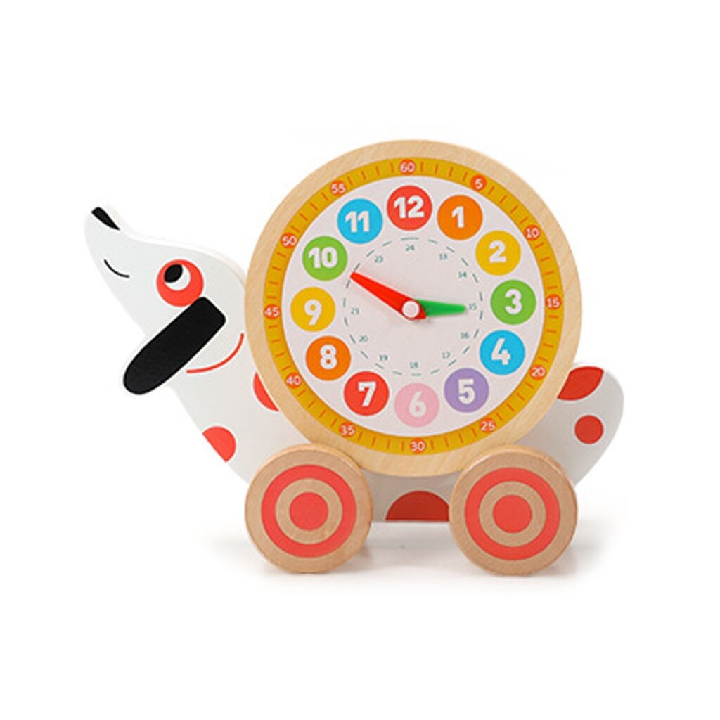 Деревянная мультяшная игрушка-прицеп для перевозки щенков из мультфильма