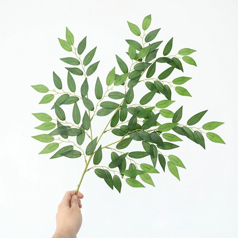 Искусственные цветы, Листья зизифуса, 2 шт
