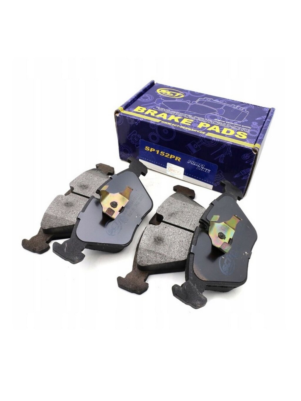 Колодки тормозные дисковые передние SCT Germany SP152