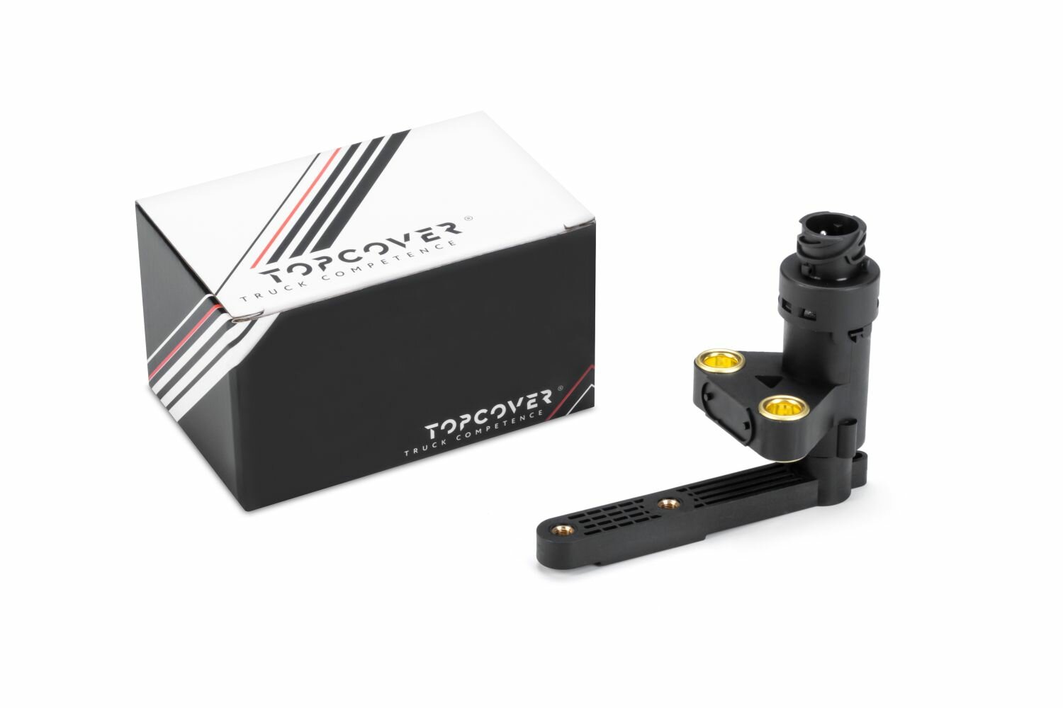 Датчик уровня пола уровня пневмоподвески, подходит для Даф 95 XF 105 Рено Magnum DXI E-TECH Премиум Скания 5 G series P R T Daf Xf Renault Dxi E-Tech Premium Scania Series, T01757003, TOPCOVER