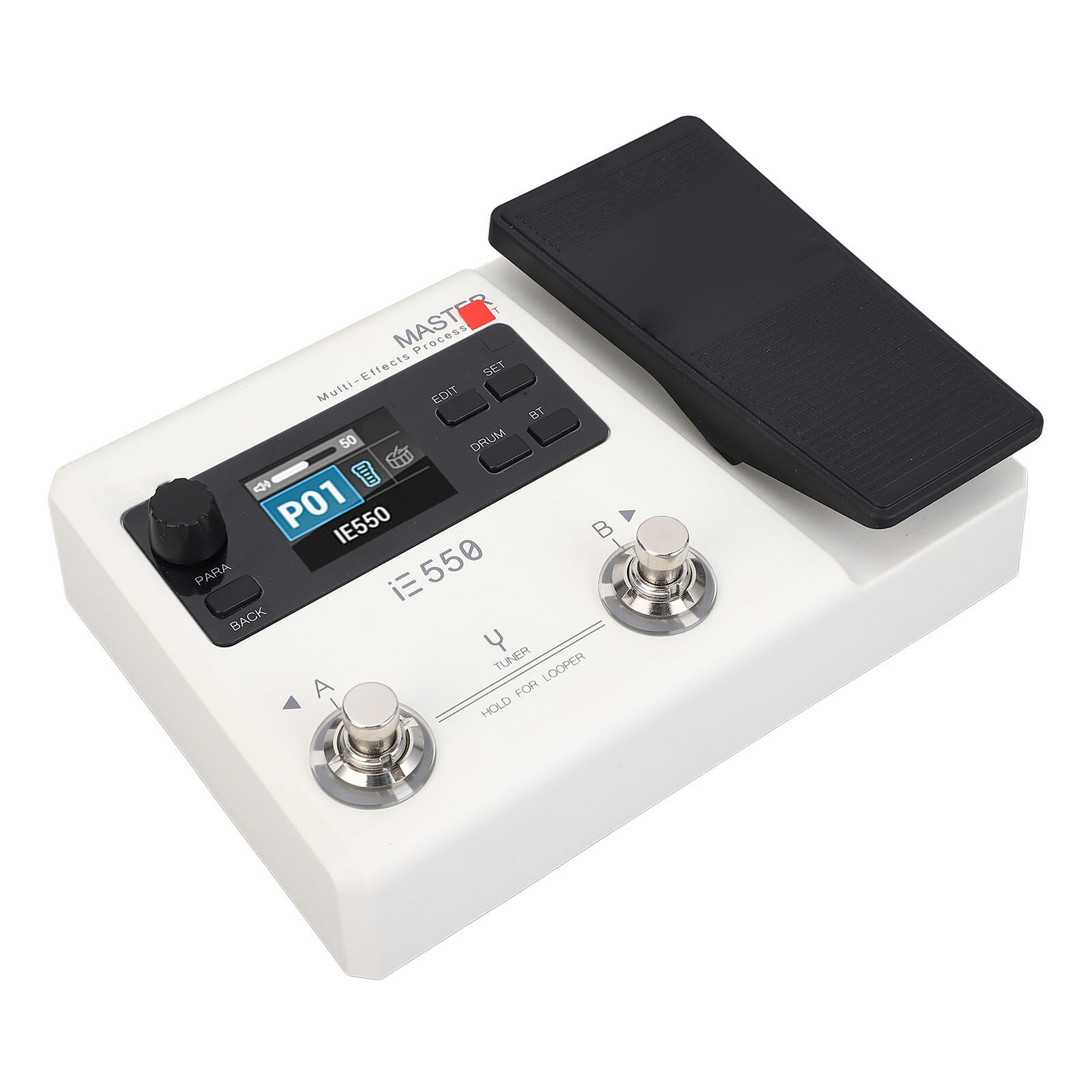 Усилитель для электрогитары, 8 модулей эффектов, 100 ритмов ударных, реверберация, задержка, процессор эффектов для электрогитары с педальным переключателем, вилка США