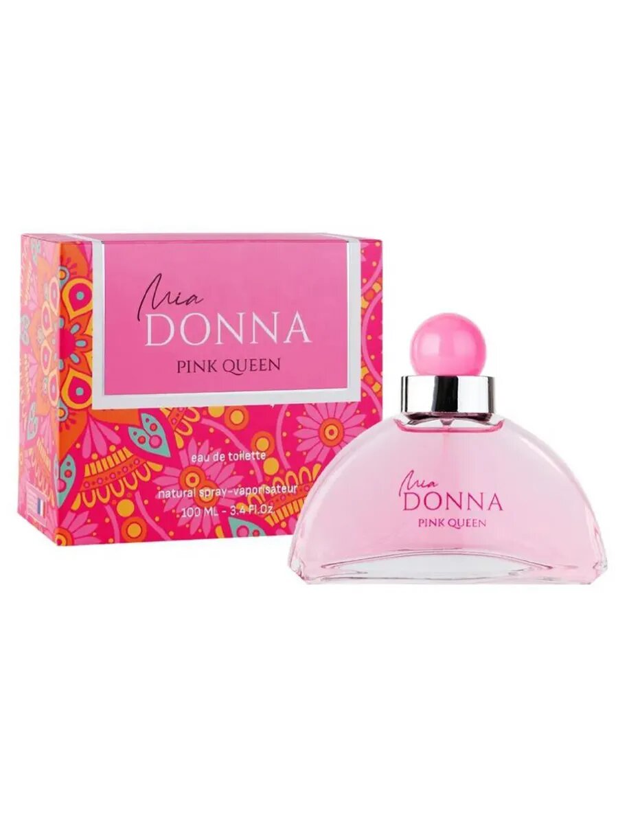Delta Parfum Mia Donna Pink Queen женская, 100 мл