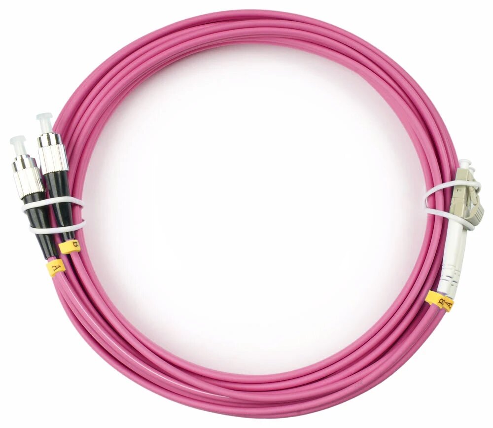 Патч-корд Cabeus 15м (FOP-50-OM4-LC-FC-15m)