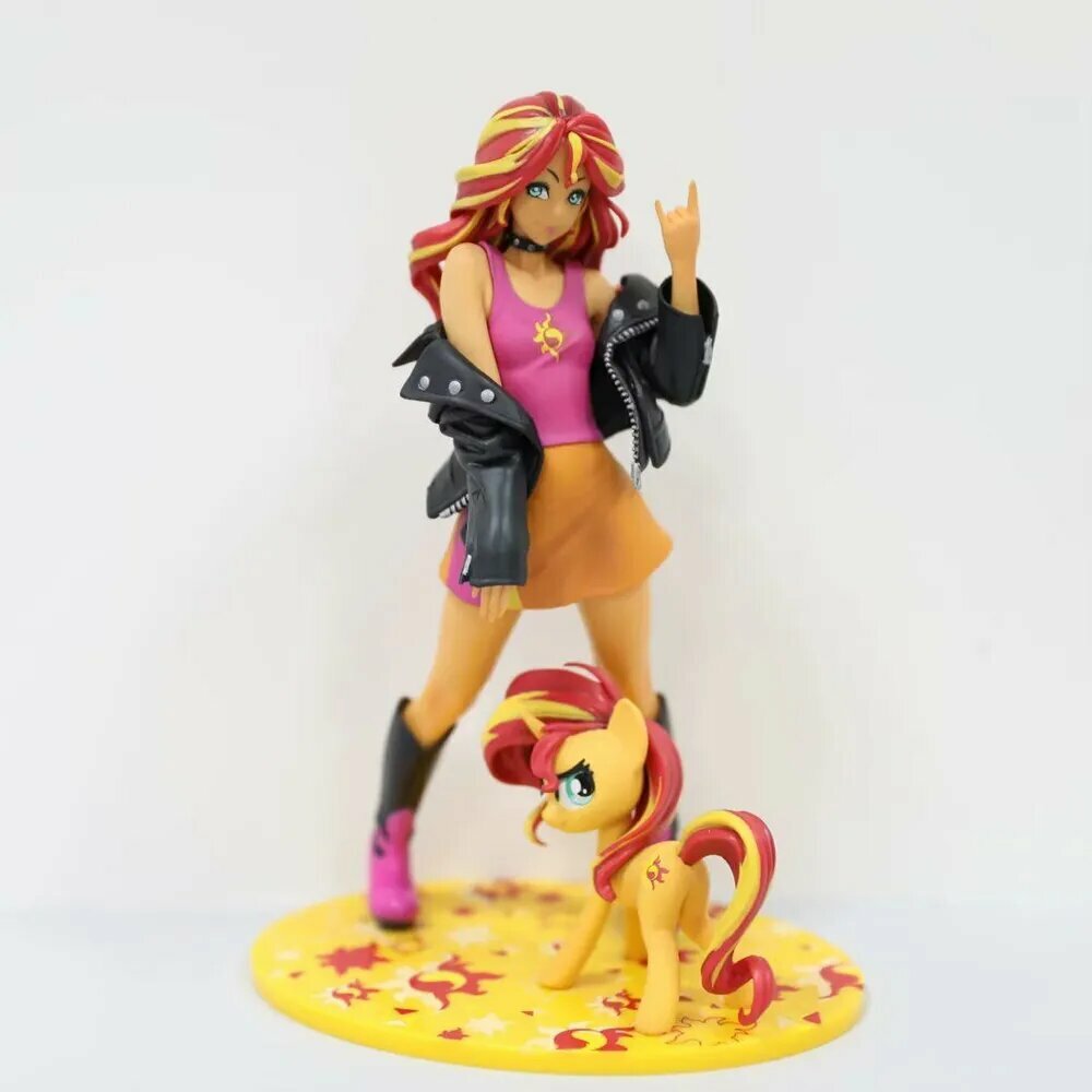 Фигурка "Радужная Лошадь My Little Pony" Sunset Shimmer, 20см, пластик