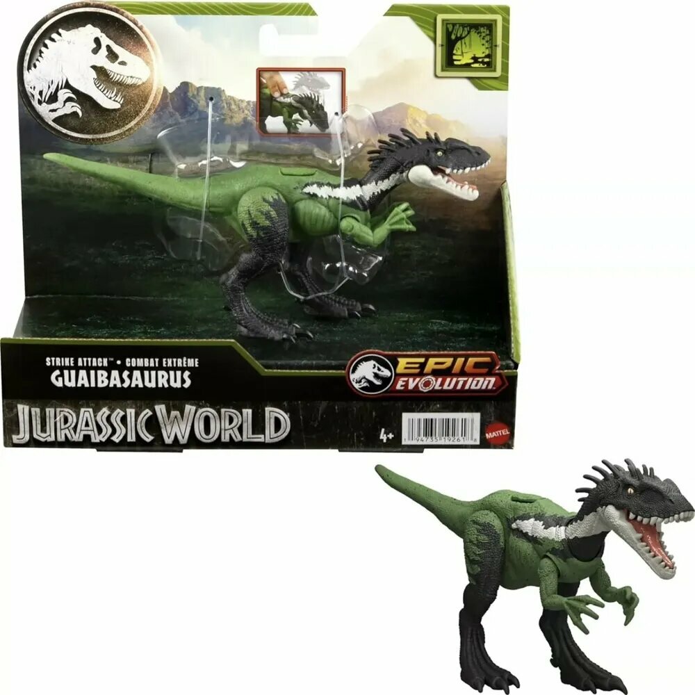 Mattel Фигурка динозавра Guaibasaurus Jurassic World HLN63/HTK63