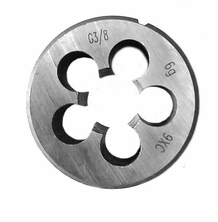 Плашка G 3/8" трубная цилиндрическая Гост 9740-71