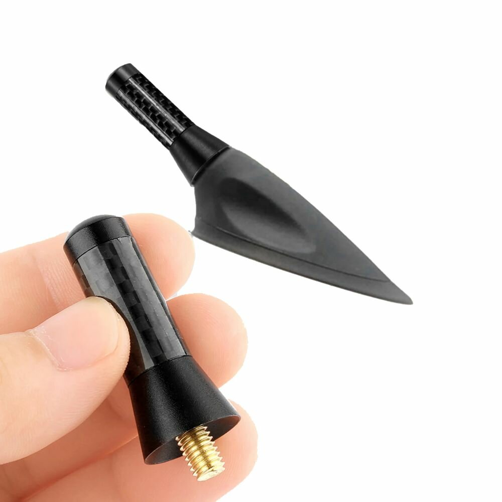 3,5 см карбоновый винт алюминиевый автомобильный короткая декоративная антенна карбоновая короткая автомобильная антенна