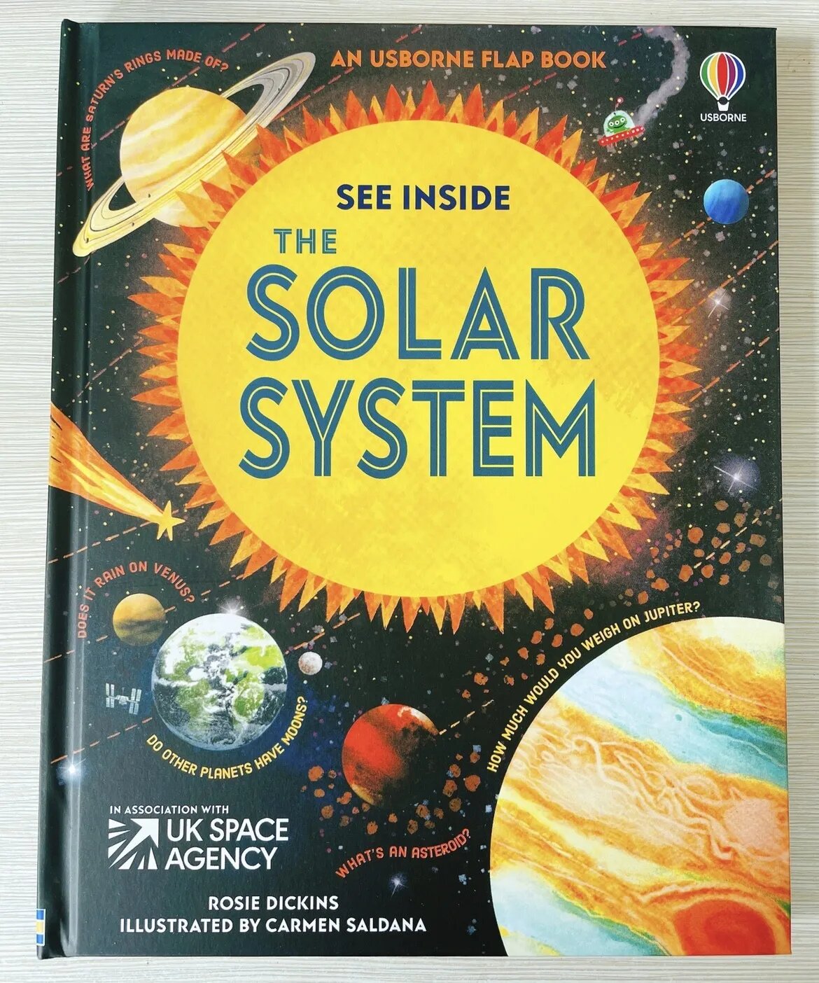 Usborne 3D книга Солнечная система